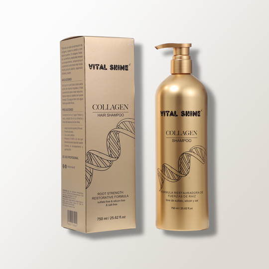 Shampoo con Colágeno Aporta Fuerza a la Raíz del Cabello 750 ml Vital ...