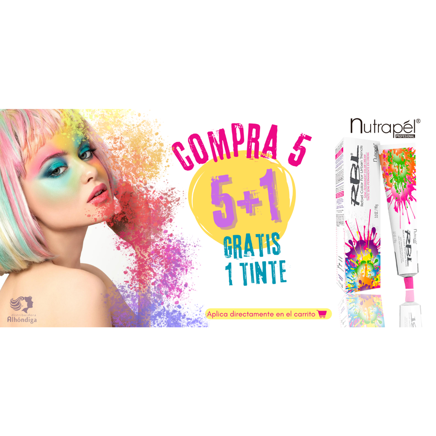 Tinte RBL Semi-Permanente Nutrapel 90g – Distribuidora Alhóndiga