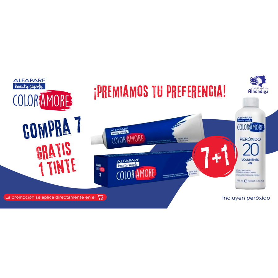 Tinte Color Amore 90ml + Peróxido 135ml – Distribuidora Alhóndiga