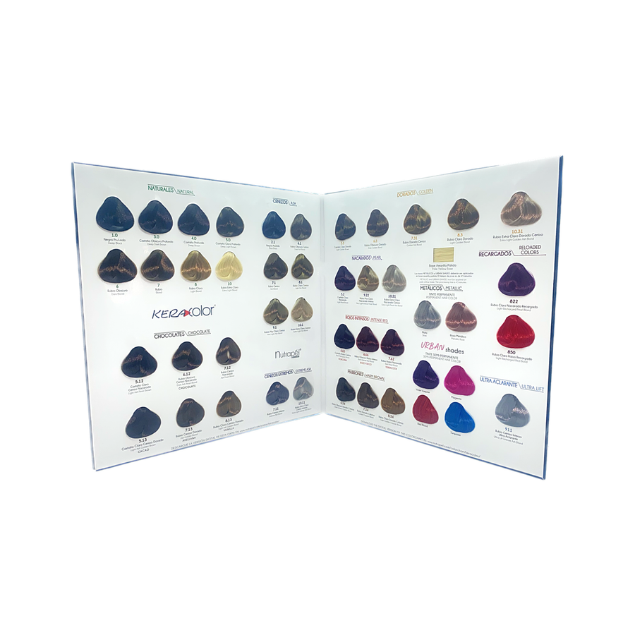 Gama de Colores KERA COLOR NUTRAPEL – Distribuidora Alhóndiga