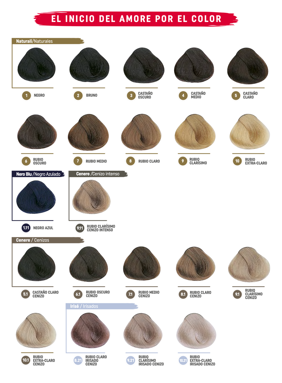Tinte Color Amore 90ml + Peróxido 135ml – Distribuidora Alhóndiga