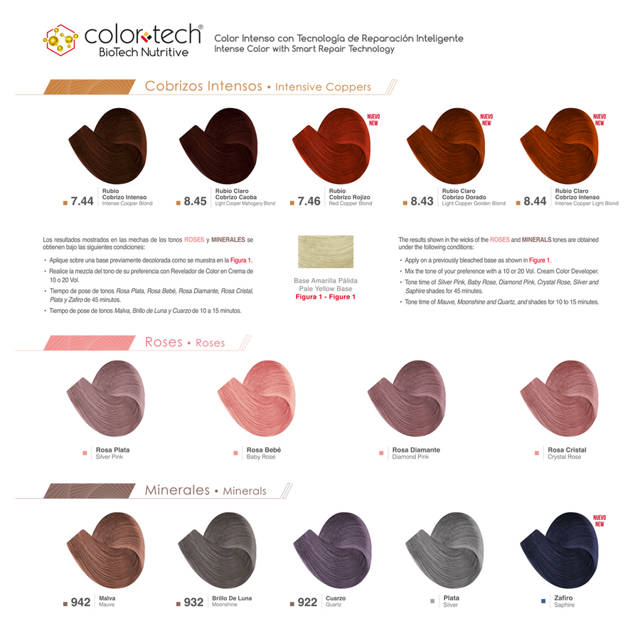 Tinte Color Tech 90g + Peróxido 135ml – Distribuidora Alhóndiga